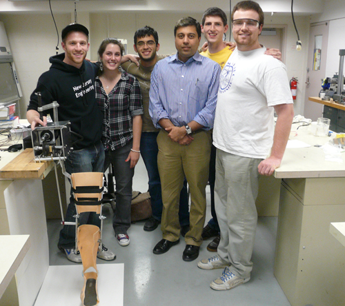 EXO-LEG : Single Leg External Walking Assist Device